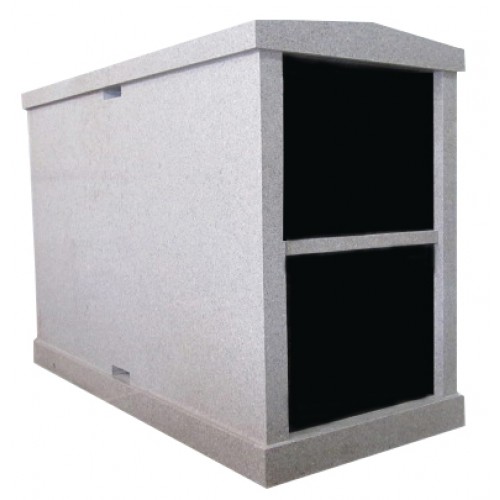 2 Crypt Stacked Mausoleum