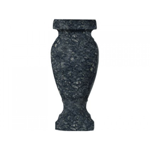 Blue Pearl - Granite Turned Vase